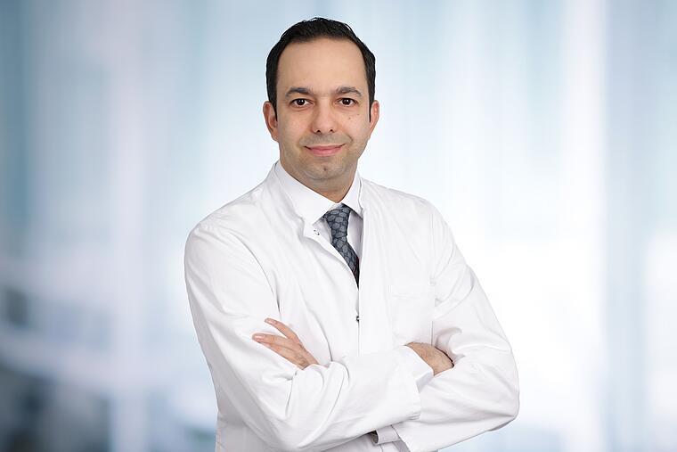 Die leitenden Ärzte und Pflegekräfte am St. Elisabethen-Krankenhaus